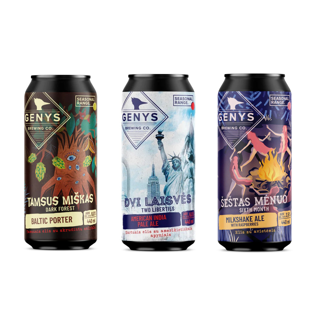 Alus dėžėmis – Genys Shop